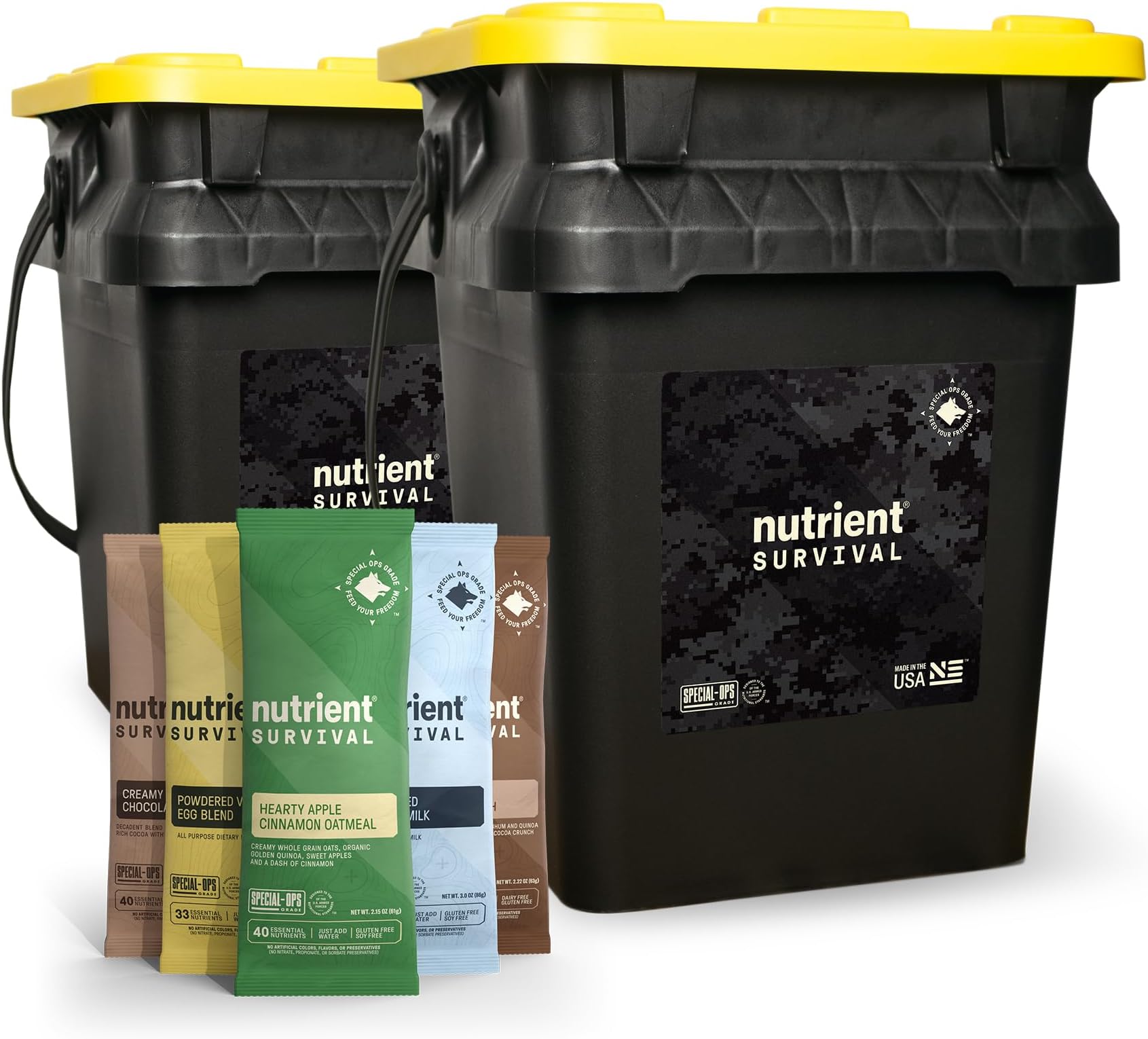 Amazon.com : Nutrient Survival Food Survival Kit, Two 14 Day Emergency ...