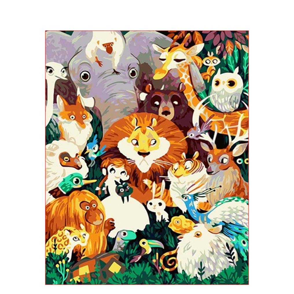 Zoo Painting For Kids