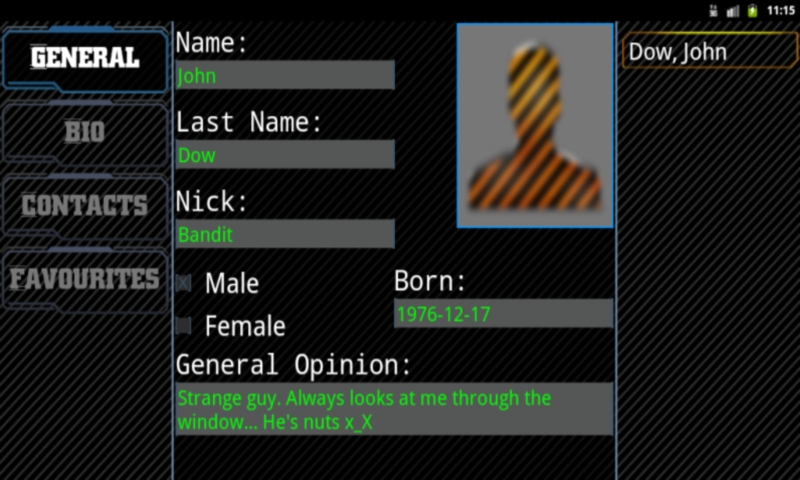 Spy Profile - App on the Amazon Appstore