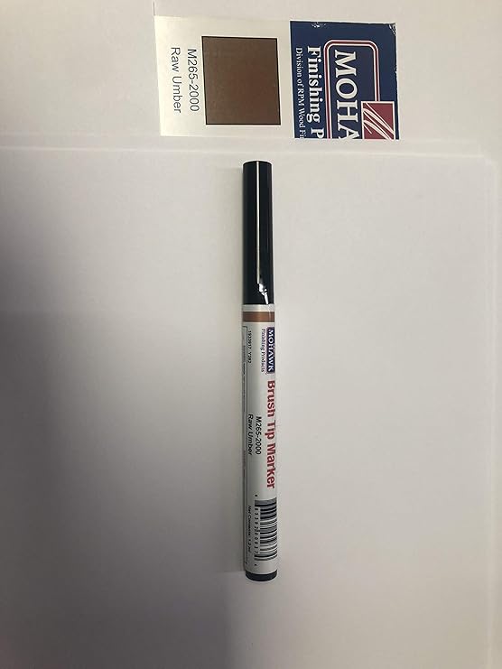 Amazon.com: Mohawk Brush Tip Marker Raw Umber Furniture Touch Up Stain ...