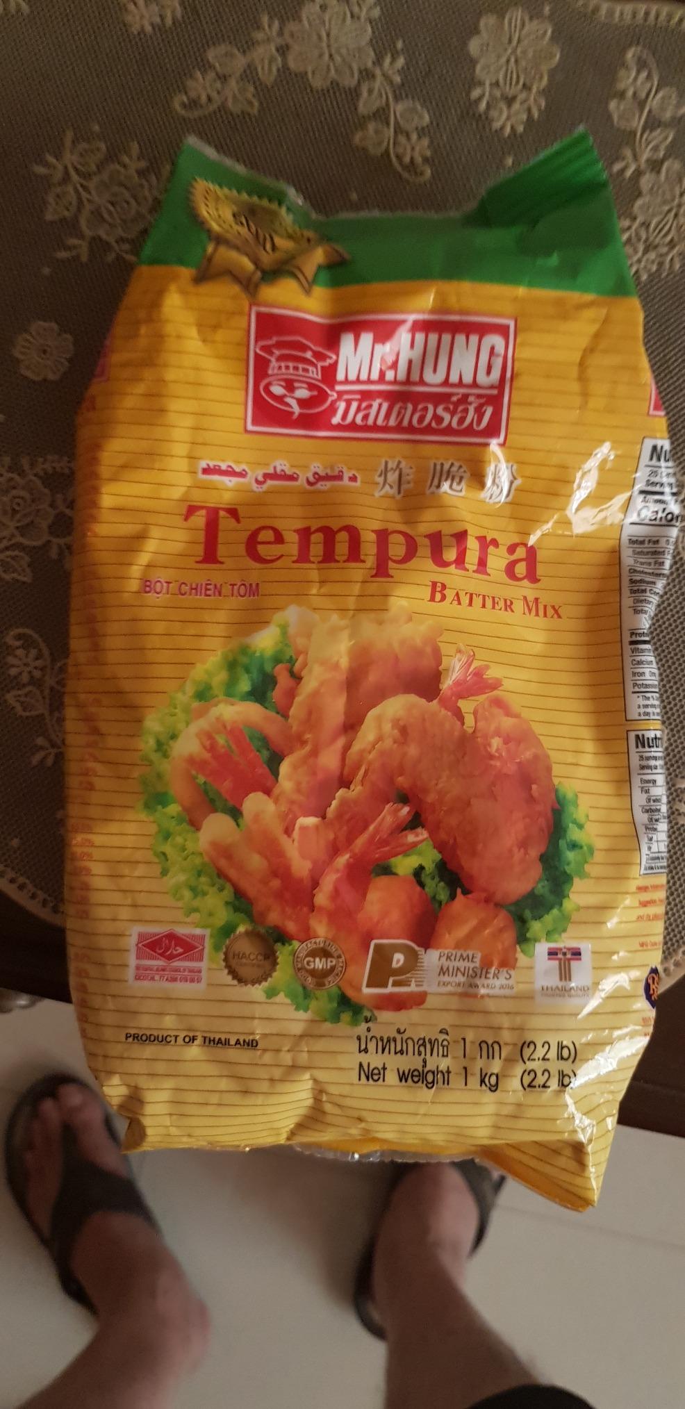 Mr. Hung Tempura Batter Mix | Japanese Cuisine | Includes Wheat Flour ...
