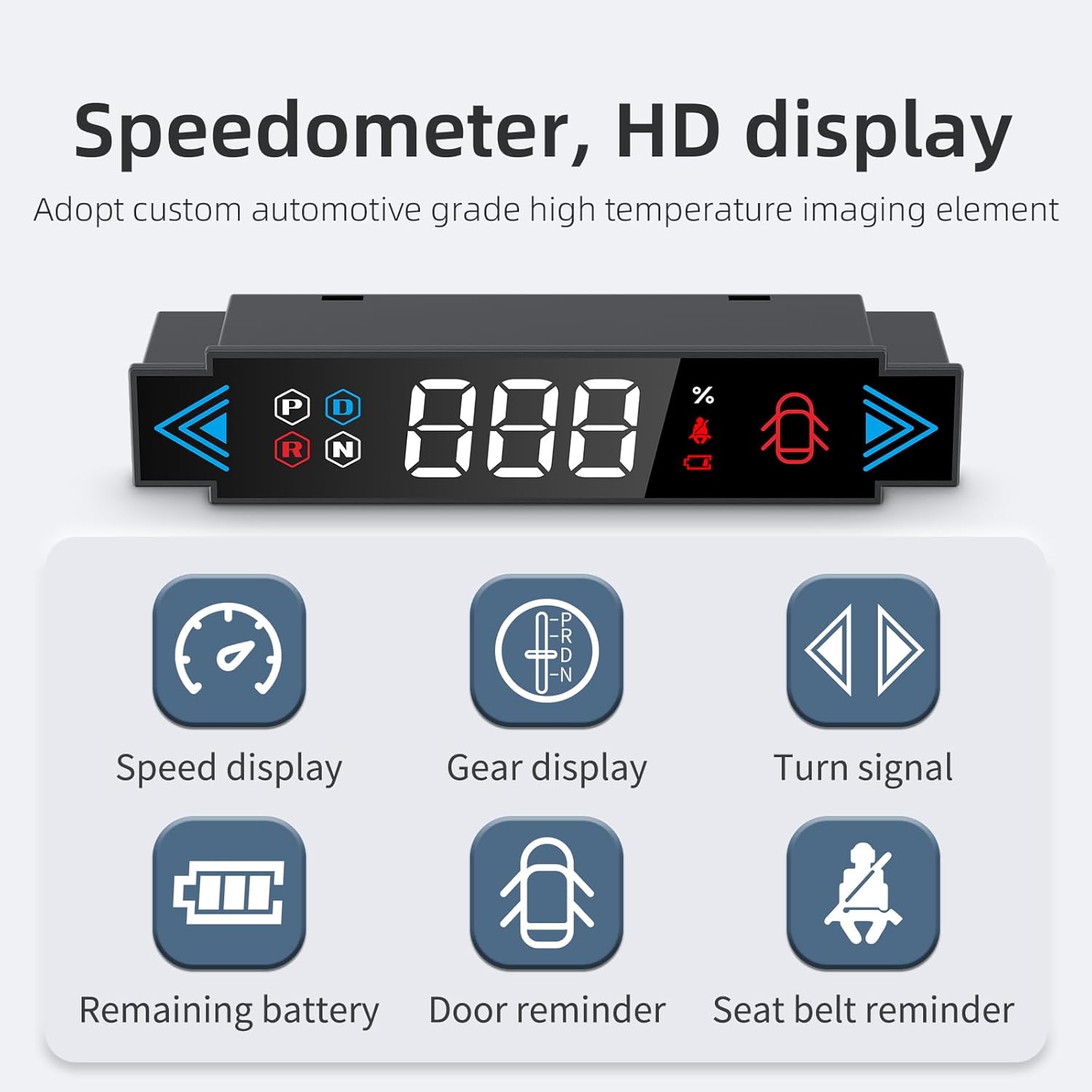 AZIJYV Tesla Head-up Display Mini Tesla Hud con LCD para 2019-2022 ...