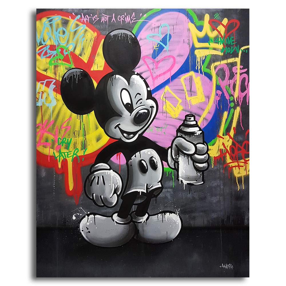 Mickey Mouse Graffiti Drawings