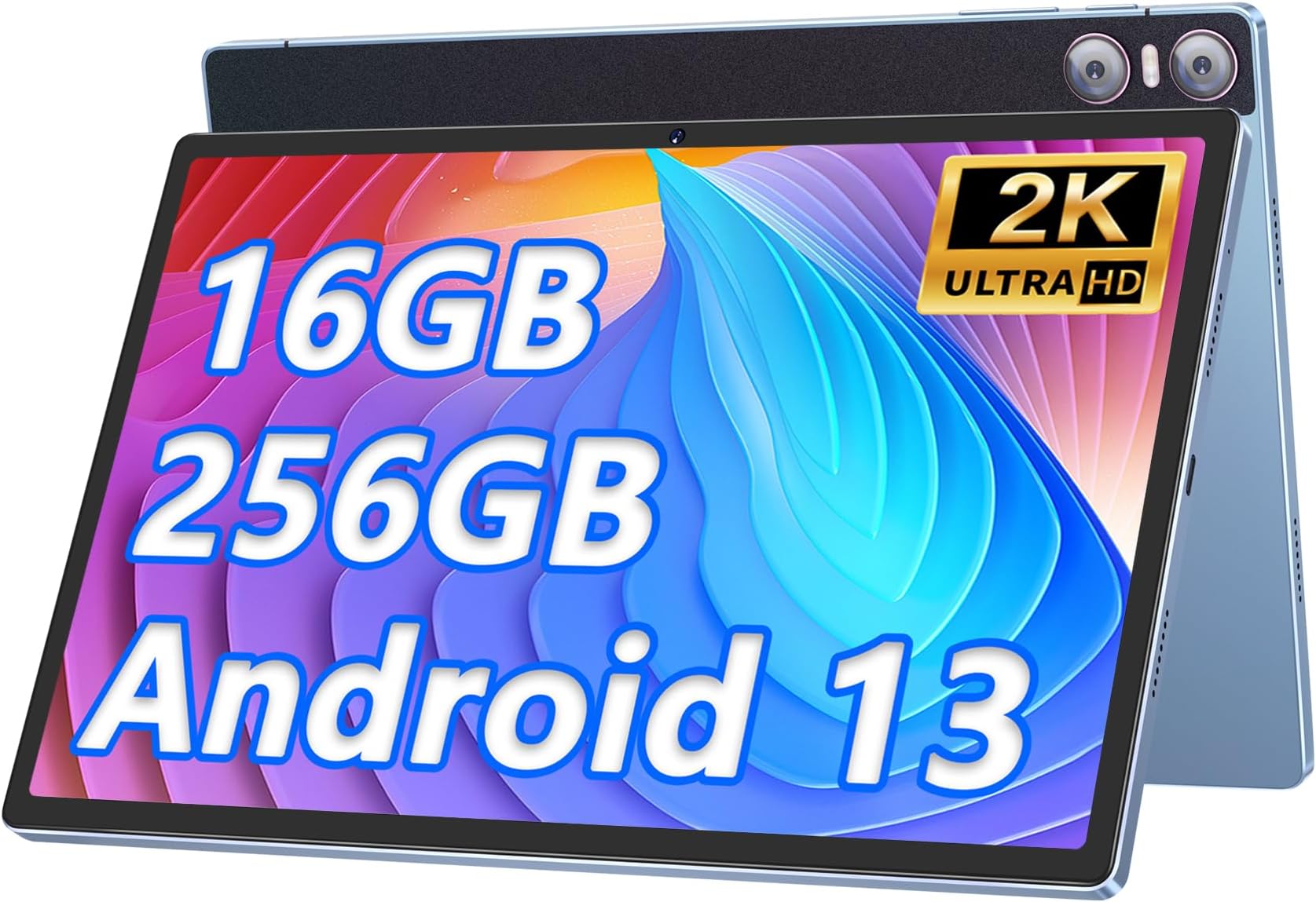 YESTEL Android 13 Tablet 11 Inch Display,16GB RAM+256GB ROM,Octa-Core ...