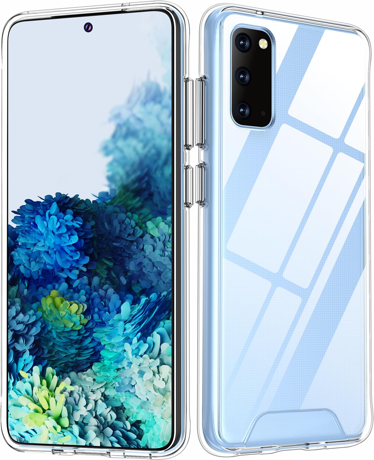 Amazon.com: Rayboen for Samsung Galaxy S20 Plus Case, Crystal Clear ...