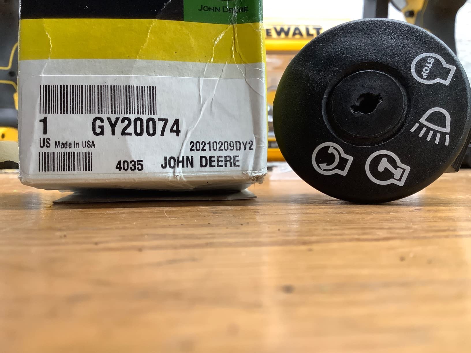 Amazon.com: OEM Rotary Ignition Switch John Deere 190C L 100 110 120 ...