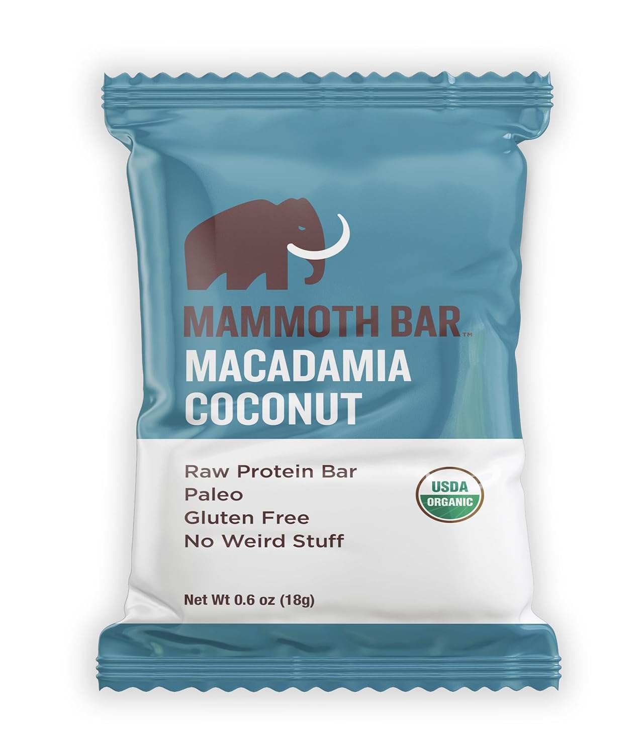 Amazon.com : Mammoth Bar Macadamia Coconut Mini Bar - Mini Organic ...