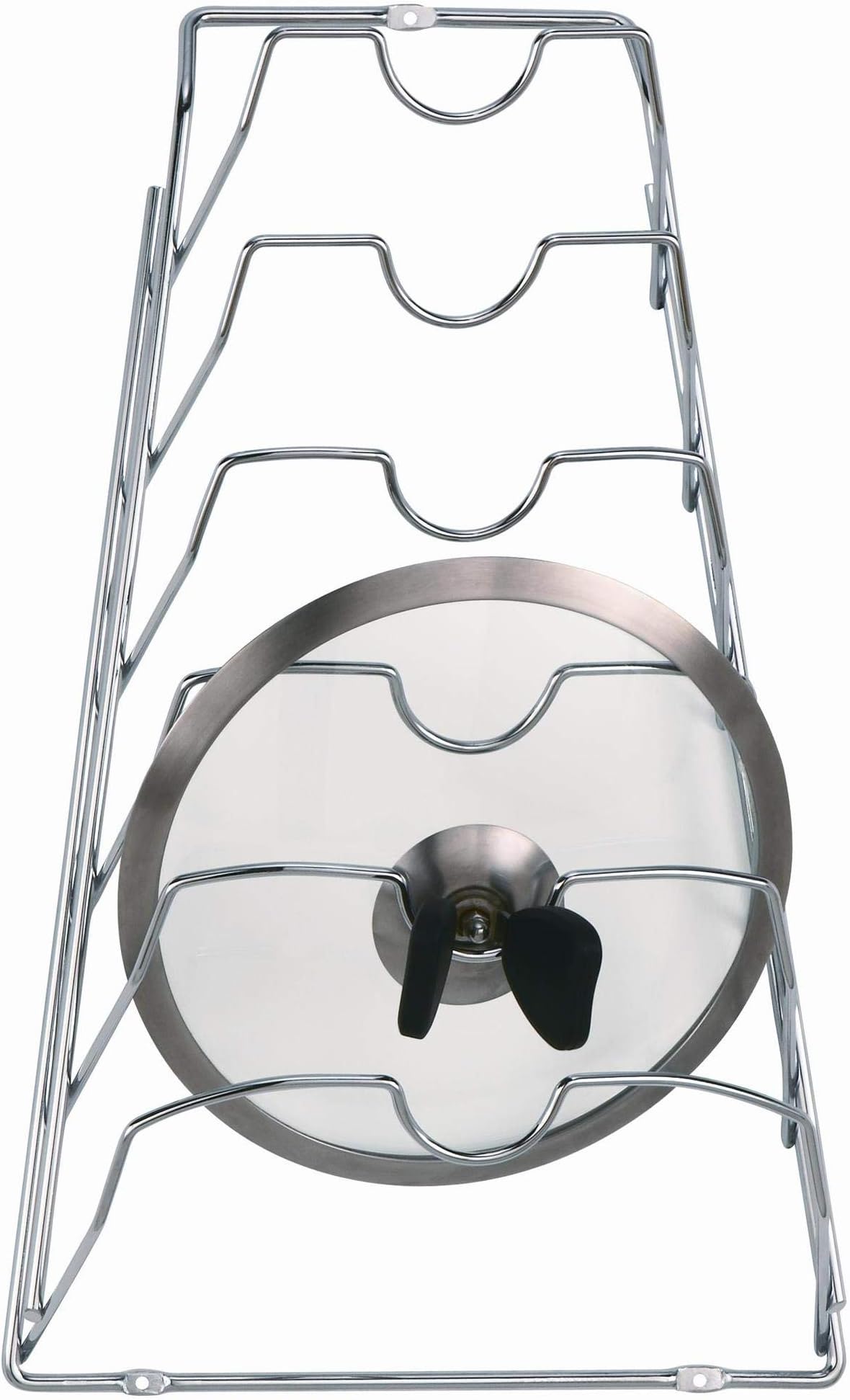 Amazon.com - Organize It All Wall Cabinet Door Mounted Pot Lid Rack ...