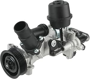 Amazon.com: partszen 2702000801 Bomba de agua de motor con Mercedes ...
