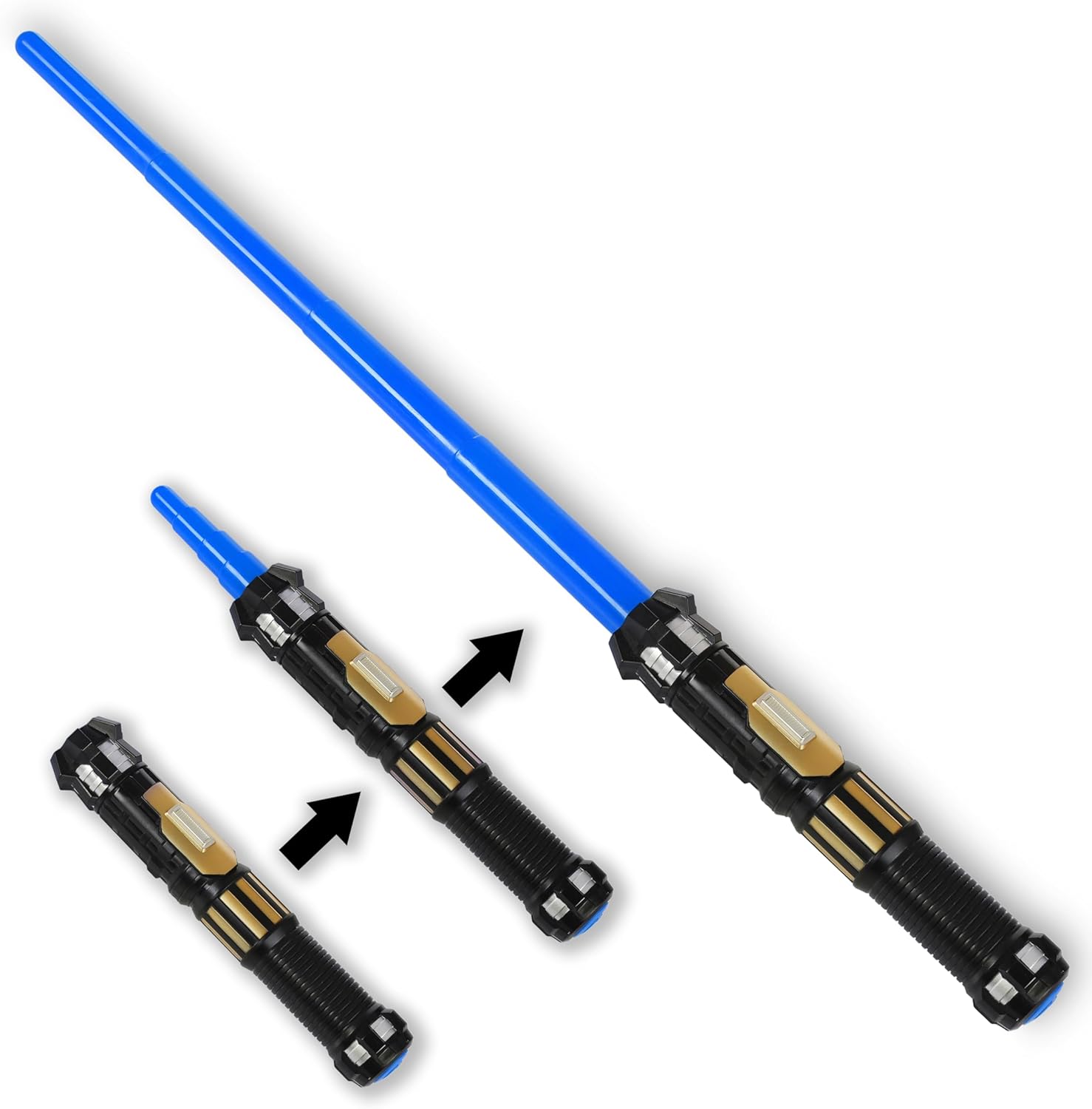 Amazon.com: MewduMewdu Light up Saber Toy (Fully Retracted) With ...
