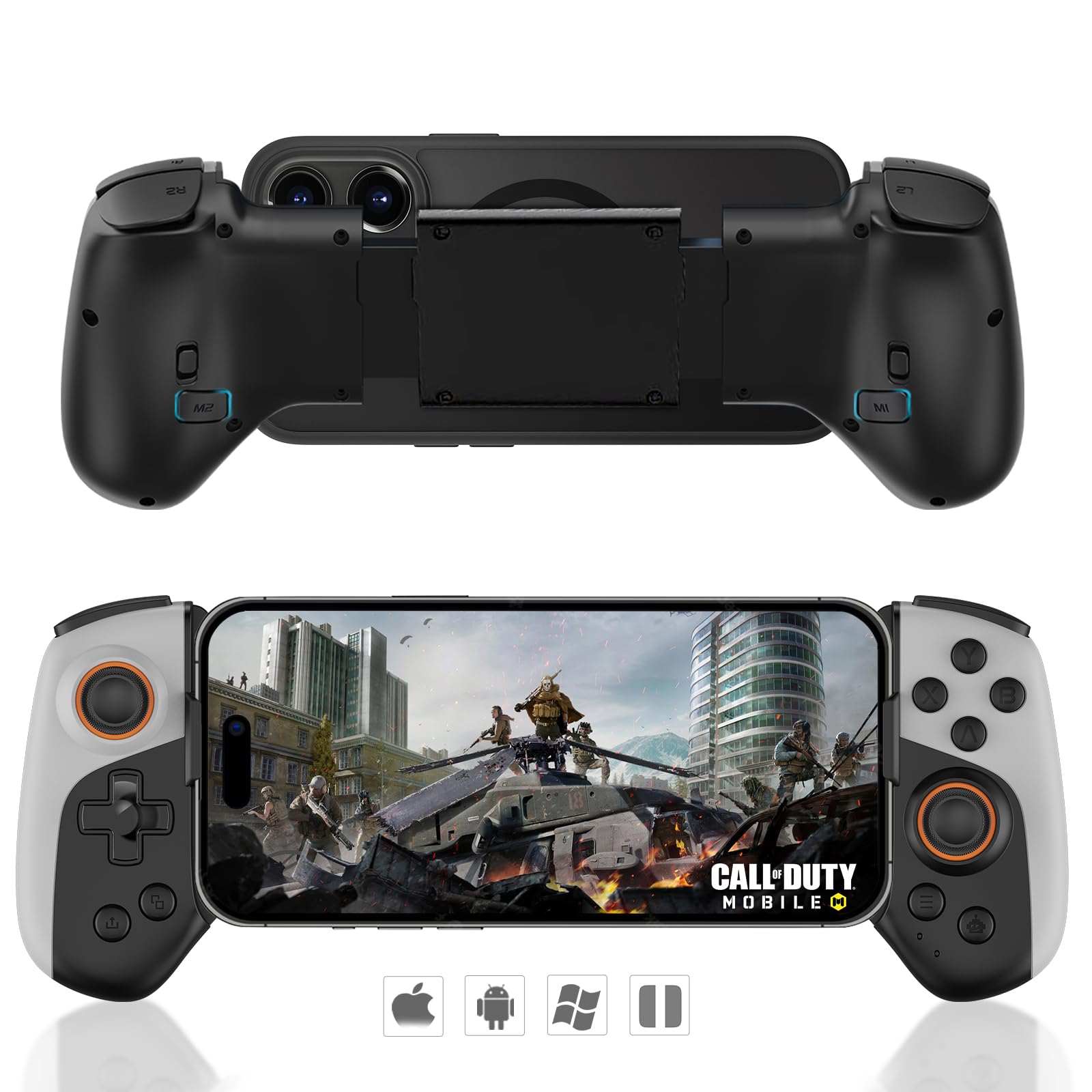 Amazon.com: arVin Wireless Gamepad Controller for iPhone/iOS/Android/Samsung Galaxy/Switch/PC ...