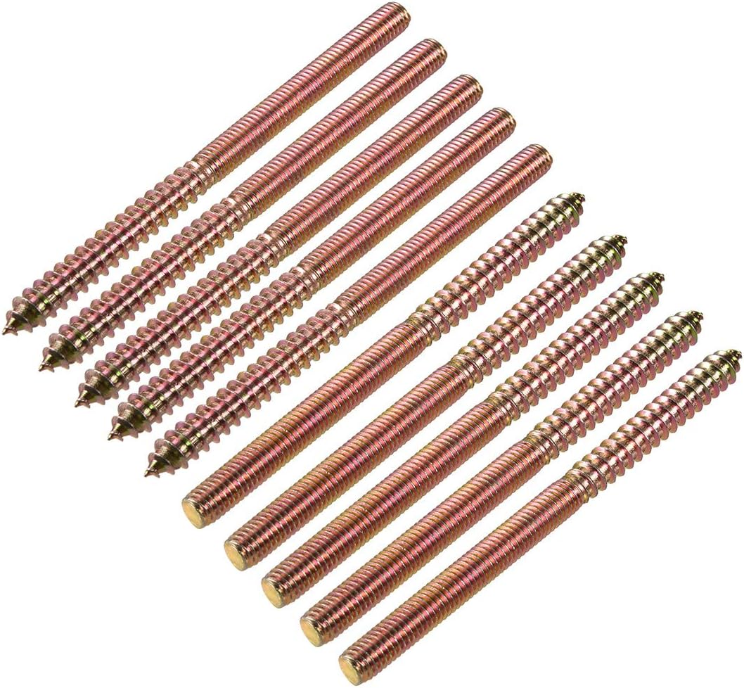 Amazon.com: Hillman 732 Zinc Hanger Bolt (1/4" x 3") : Industrial ...