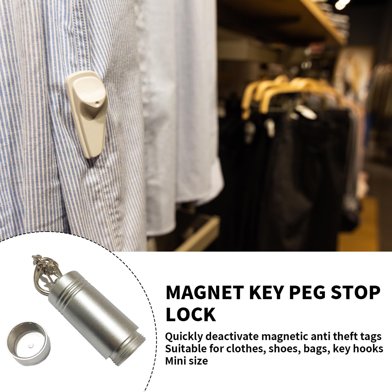Magnetic Security Remover 5000 Gauss Magnetic Tag Remover - Heavy Duty ...