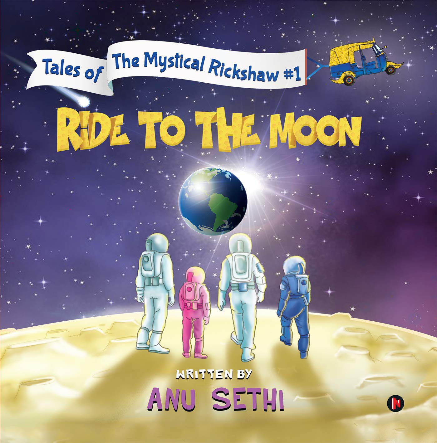 Buy Ride to the moon : Tales of the Mystical Rickshaw #1 Book Online at ...