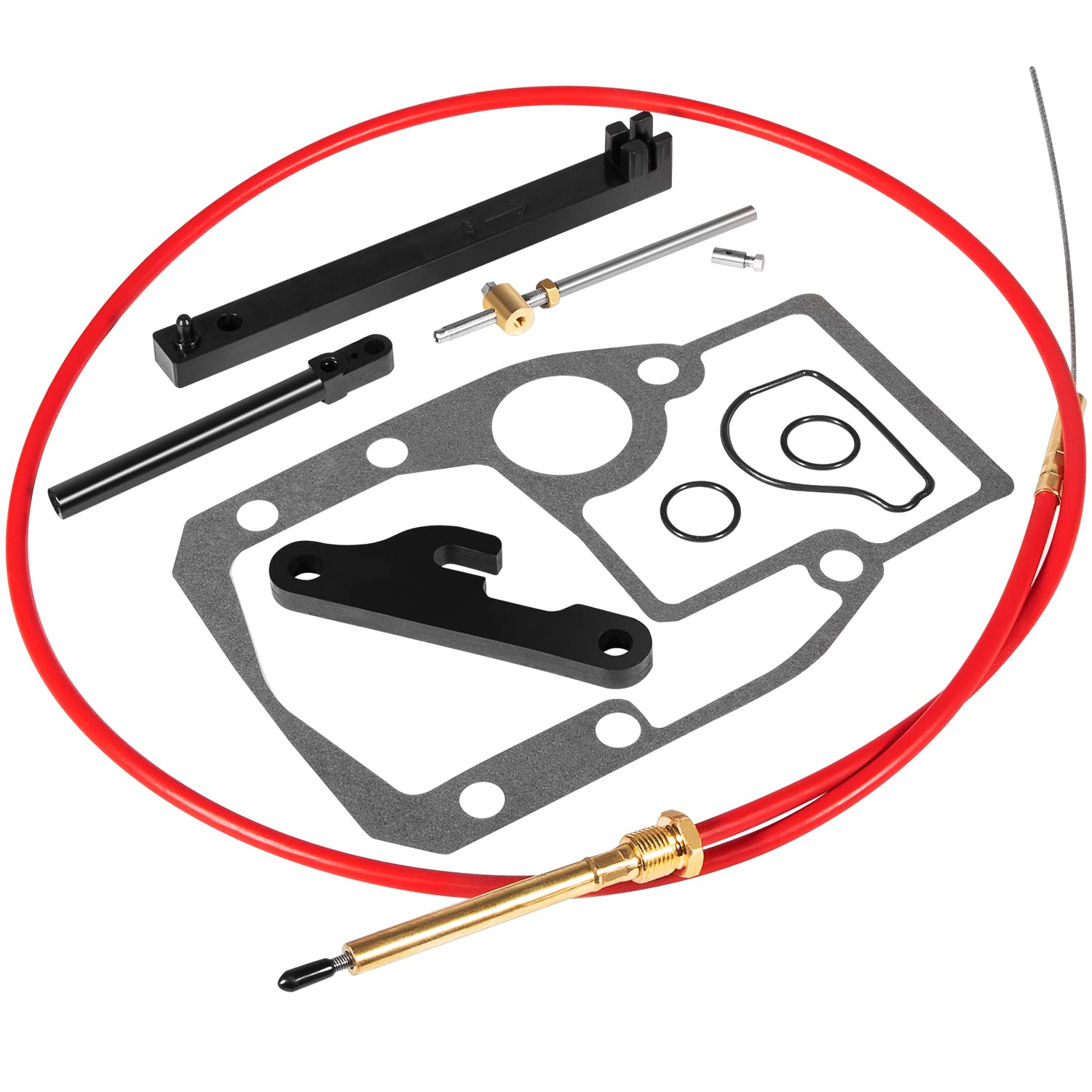 Amazon.com: Lower Shift Cable Kit Replacement for OMC Cobra ...