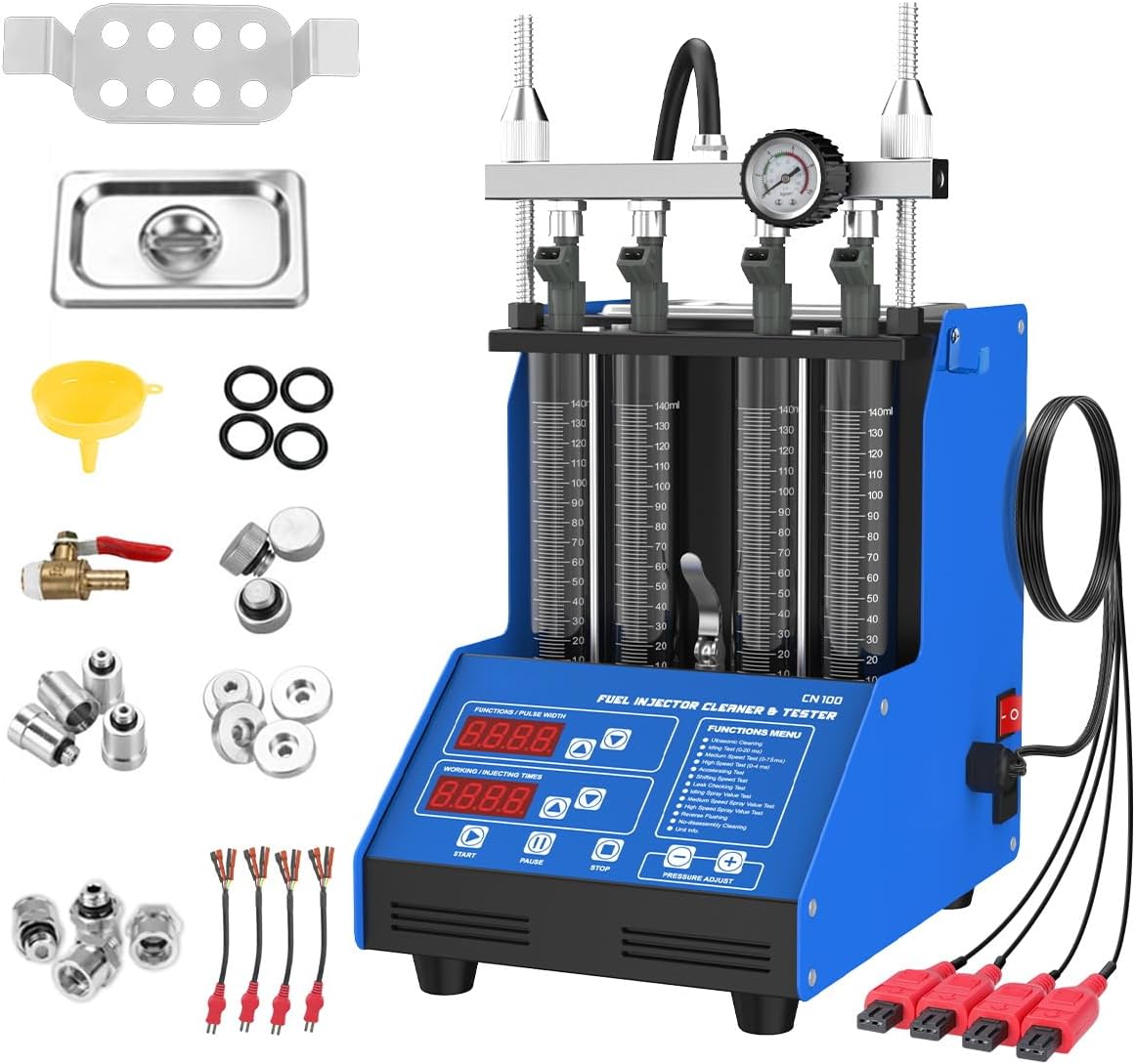 Amazon.com: Fuel Injector Cleaner Tester Kit Ultrasonic Injector ...