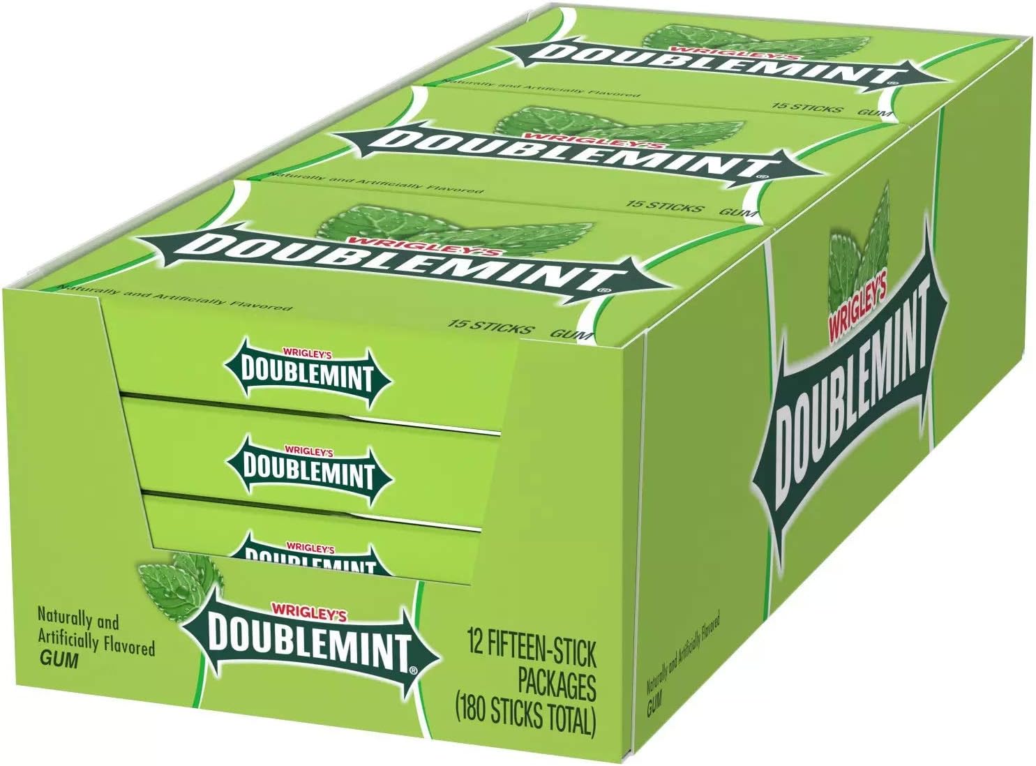 Amazon.com : WRIGLEY'S Spearmint Chewing Gum Bulk Pack - Individually ...