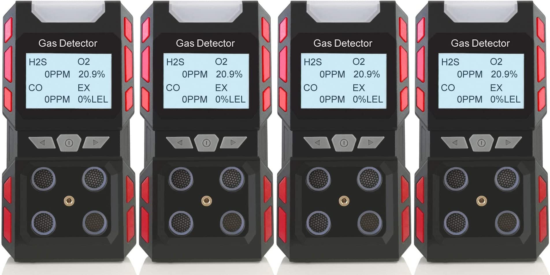 4 Gas Monitor Multi Gas Detector Sound Light Shock 4 | Desertcart INDIA