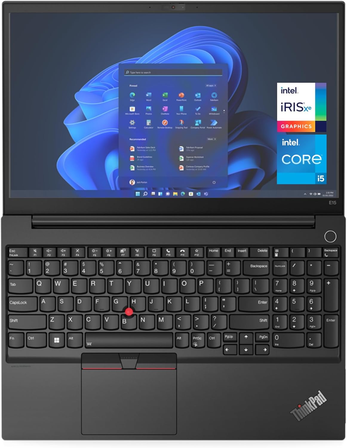 Lenovo ThinkPad E15 Gen 4 15.6″ FHD (Intel Ten-Core i5-1235U (Beats i7-1165G7), 16GB RAM, 500GB ...
