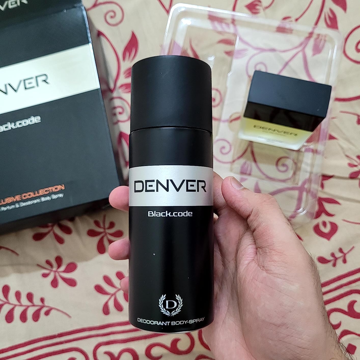 Buy Denver Black Code Exclusive Collection Gift Set : Deo (150Ml ...