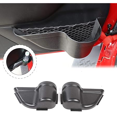 Amazon.com: RT-TCZ for Jeep JK Front Door Side Insert Storage Box Pilot ...