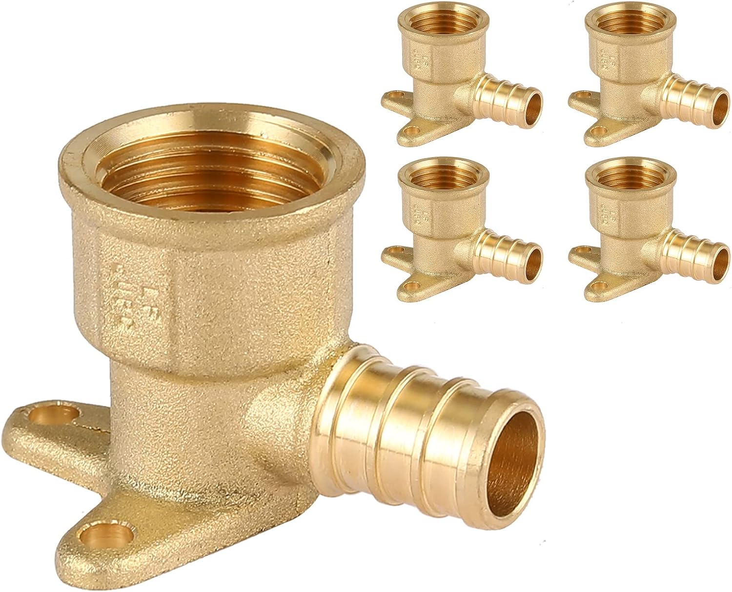 Amazon.com: GUOFIS PEX Fitting 3/4" Drop Ear Elbow,5Pack Pex 3/4 Inch x ...