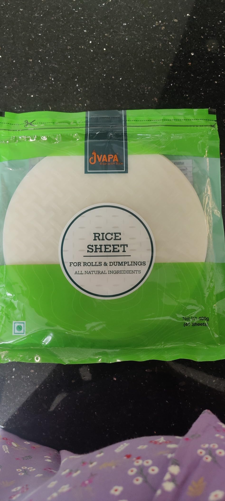 Jvapa Rice Paper Sheet - 400Gms (Chả giò) | Round | 22 cm | Gluten-Free ...