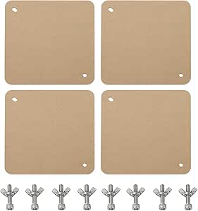 Amazon.com: PATIKIL 9" Square Pottery Wheel Bat, 4 Set Clay Throwing ...