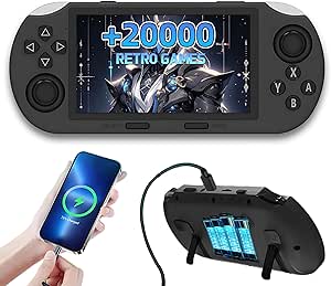 Amazon.com: SF3000 Retro Handheld Game Console,20000+ Games,Dual Core ...