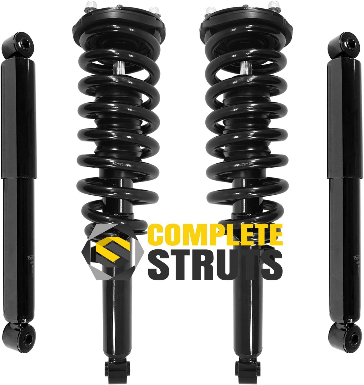 Amazon.com: Front Quick Complete Struts Assembly & Rear Shocks ...