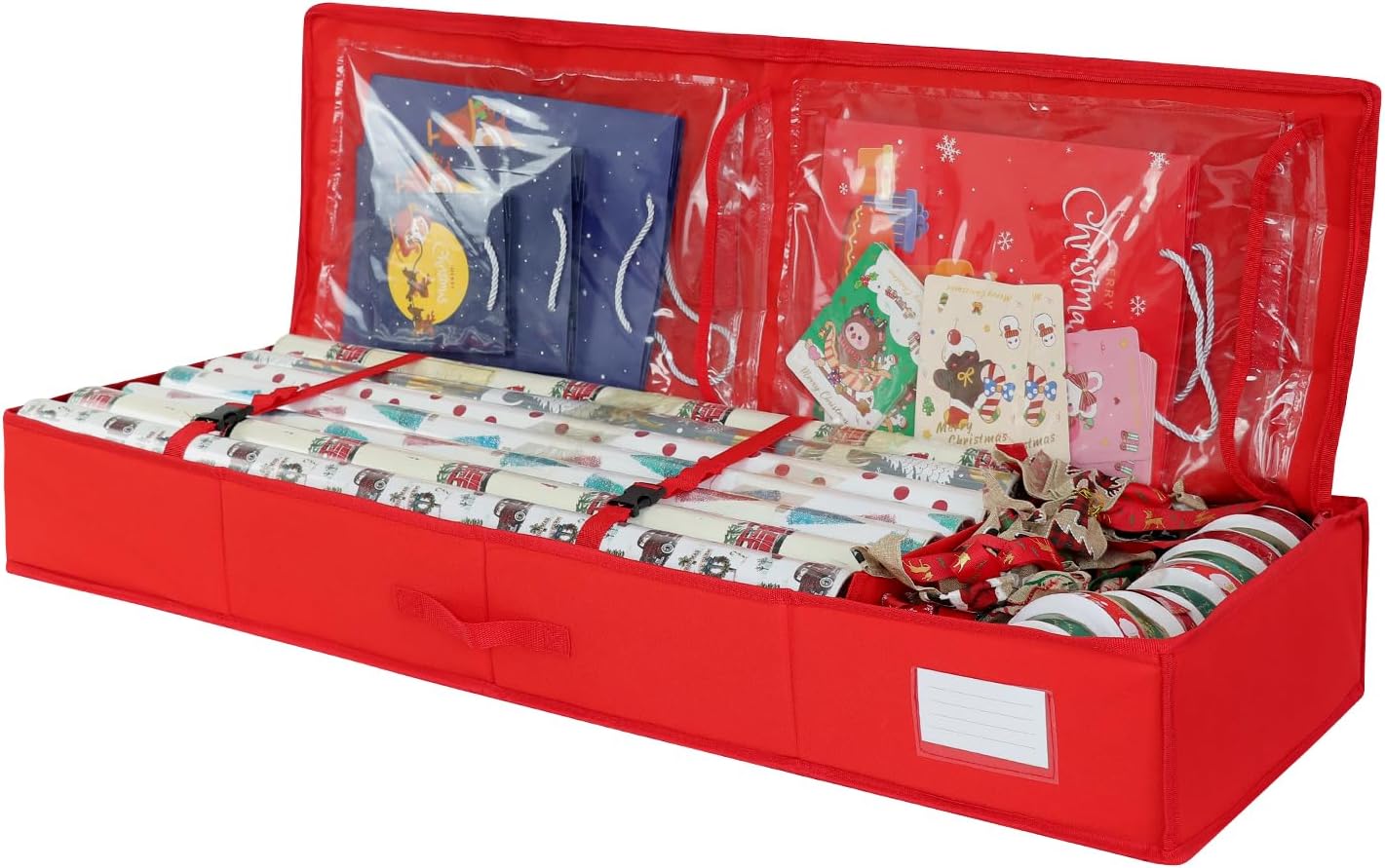 Wrapping Paper Storage - 101x34x14cm Wrapping Paper Organizer for Gift ...