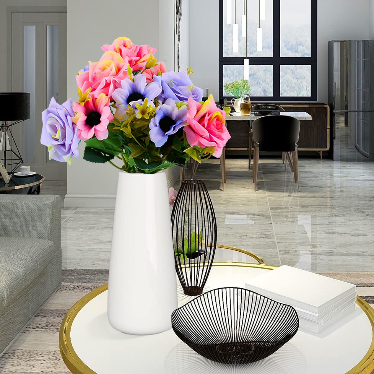 Snapklik.com : Simple Ceramic Vase, Modern Home Decor And Floral ...