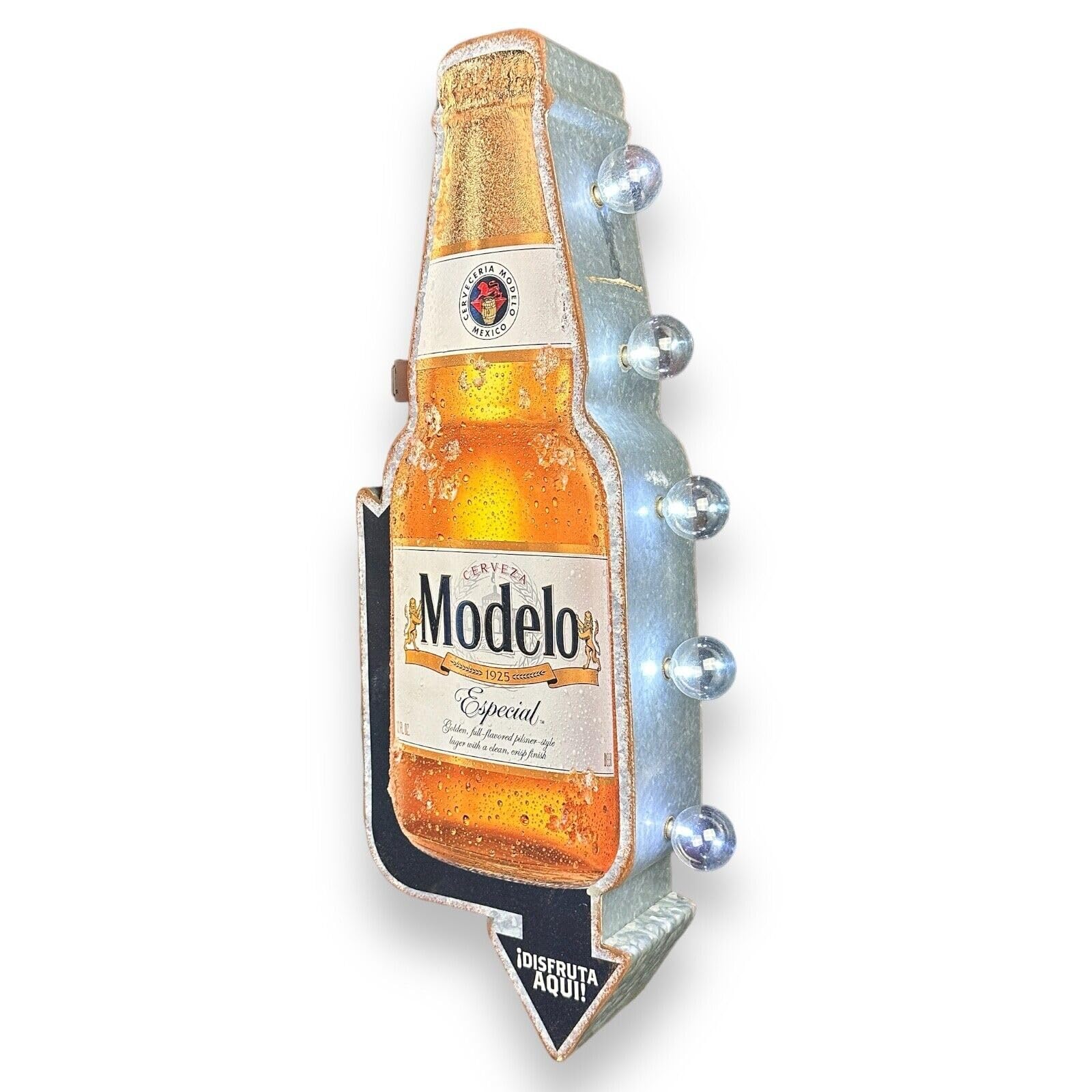 Modelo Vintage Inspired Double-Sided Marquee LED Sign Retro Wall Decor ...