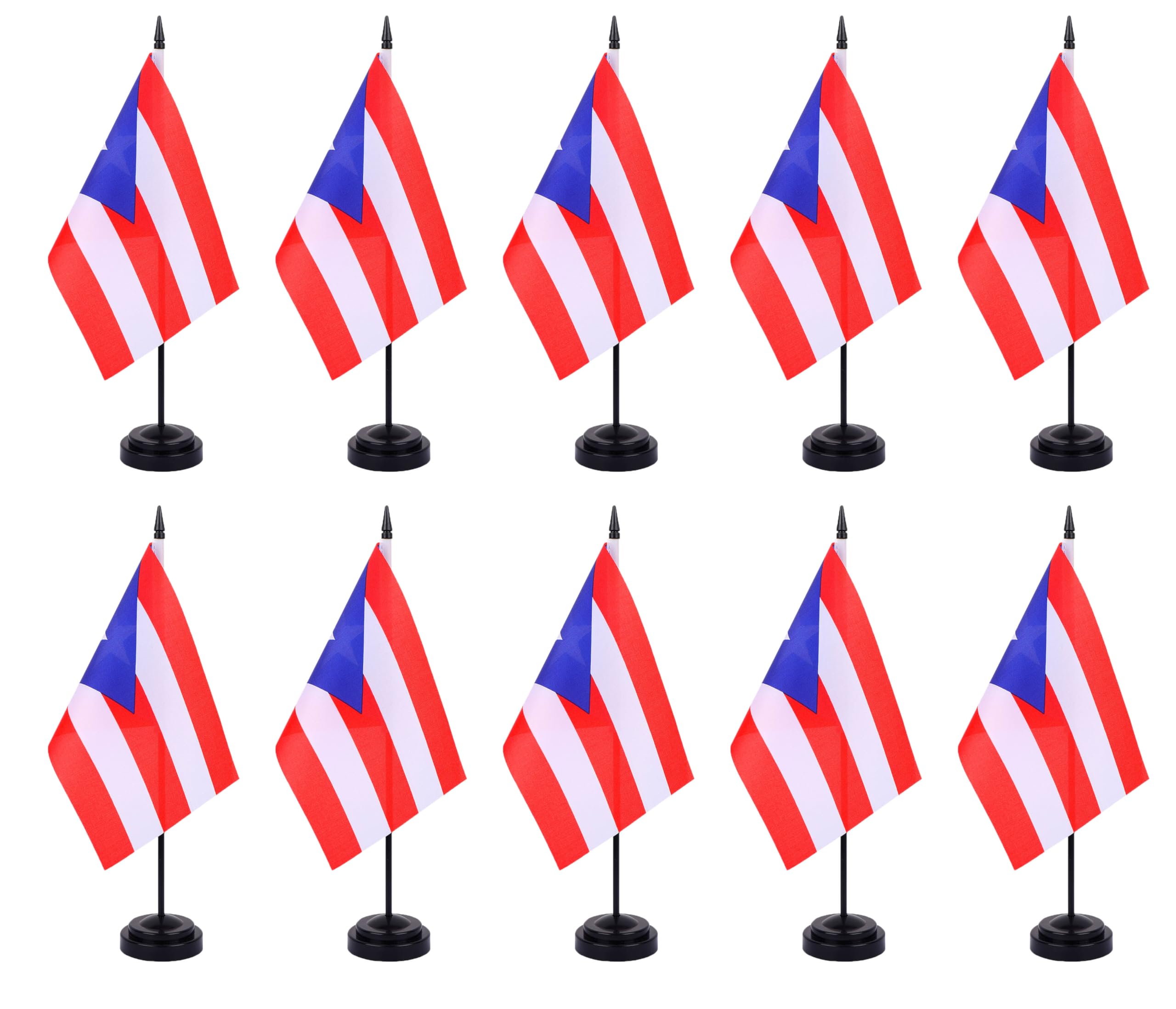 Snapklik.com : ZXvZYT Puerto Rico Flag Banner Puerto Rico Desk Flag Set ...