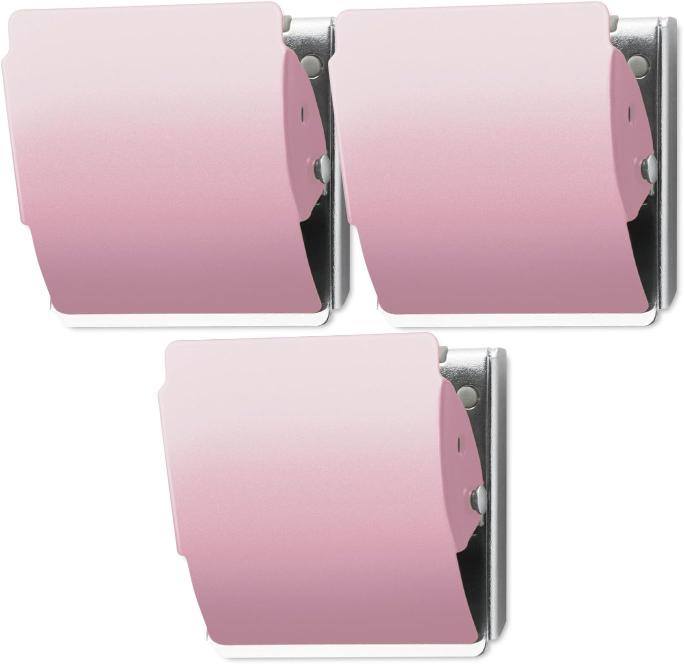 Amazon.com: Plus Extra Strong Magnetic Clip Large Pink - 3 Pack ...