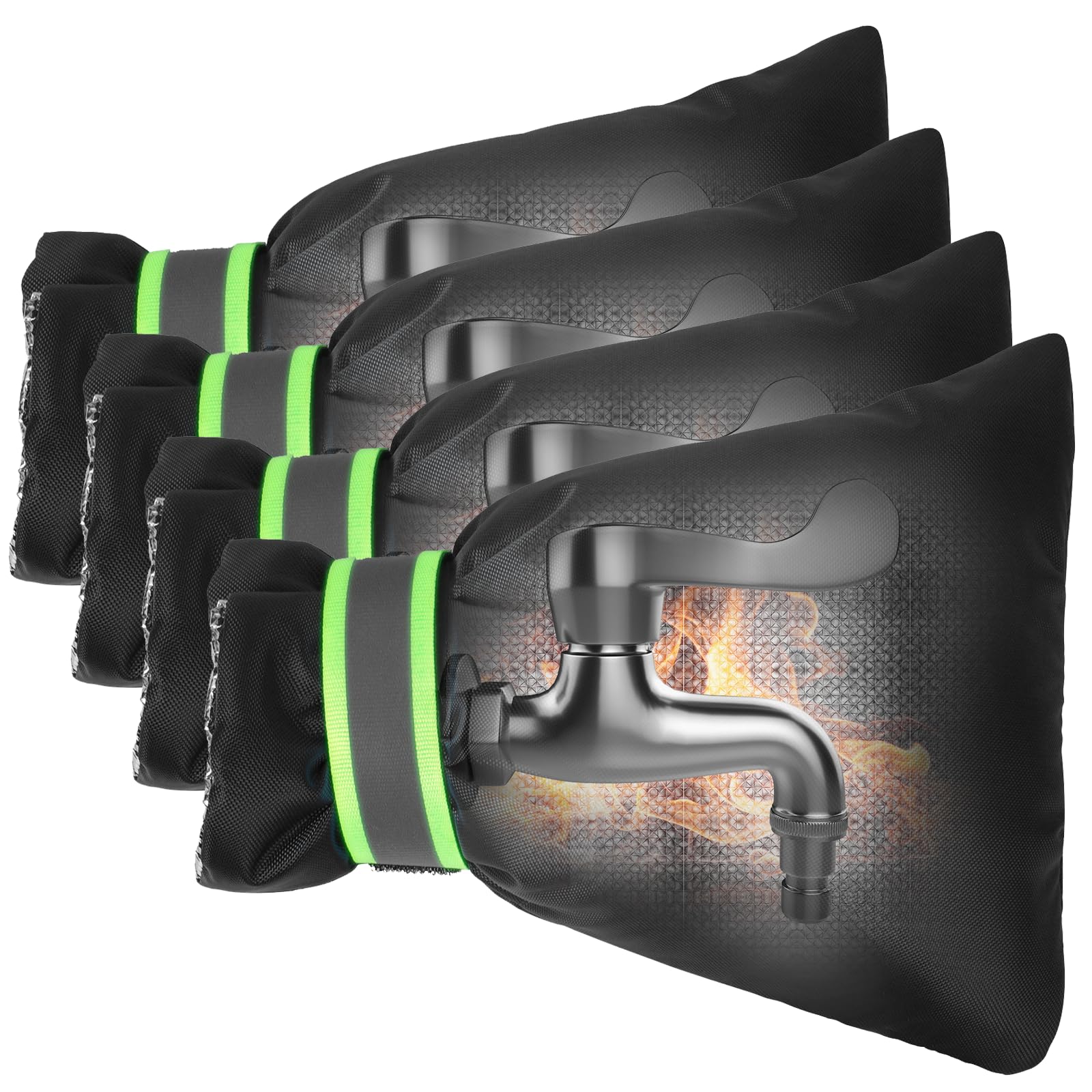 Amazon.com : Outdoor Faucet Covers for Winter Freeze Protection ...