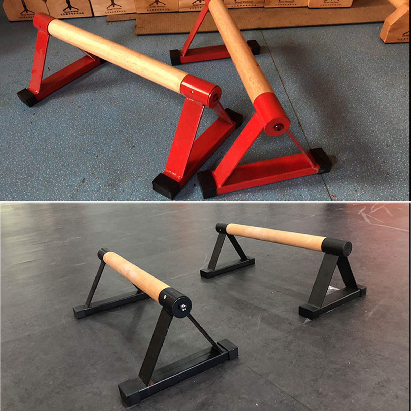 Gymnastics Handstand Bar Parrallette Bars. (CrossFit Edition),