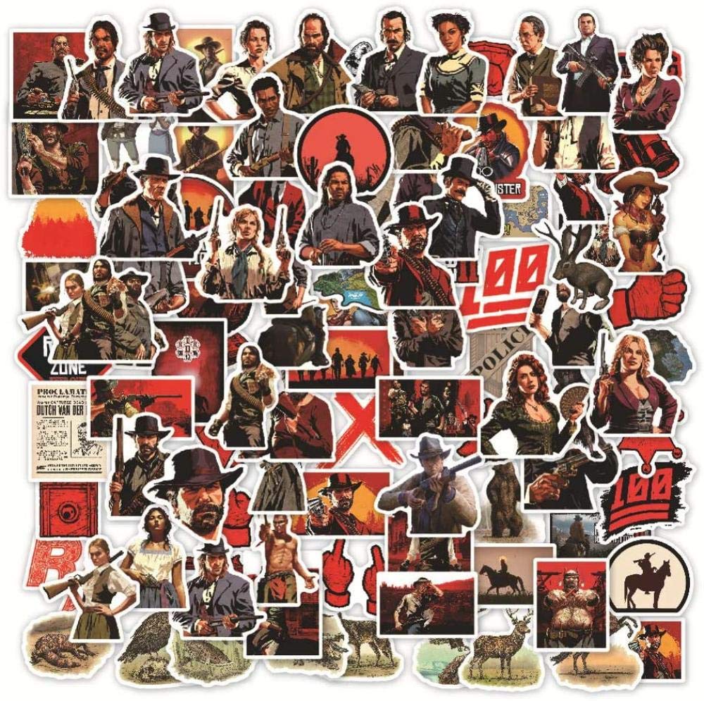 Buy Grid Reputation Red Dead Redemption Waterproof Red Dead Redemption ...