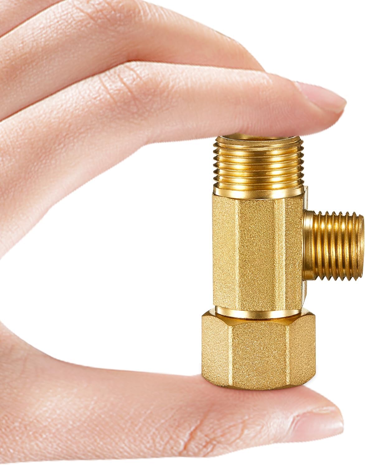 Amazon.com: Brass Water Line Adapter Splitter for Refrigerator, Ice ...