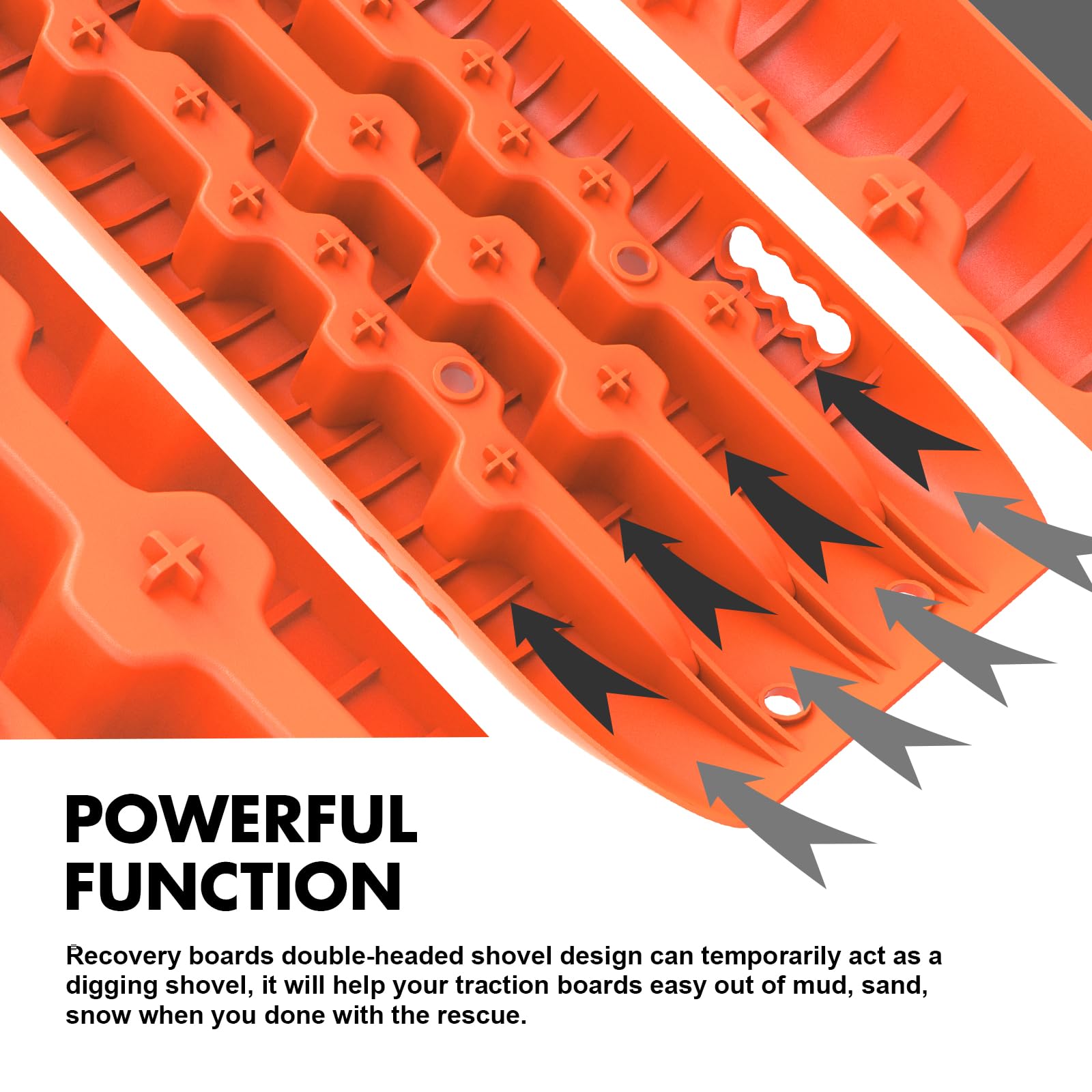 Snapklik.com : STEGODON Traction Boards Off-Road Recovery Boards Tire ...