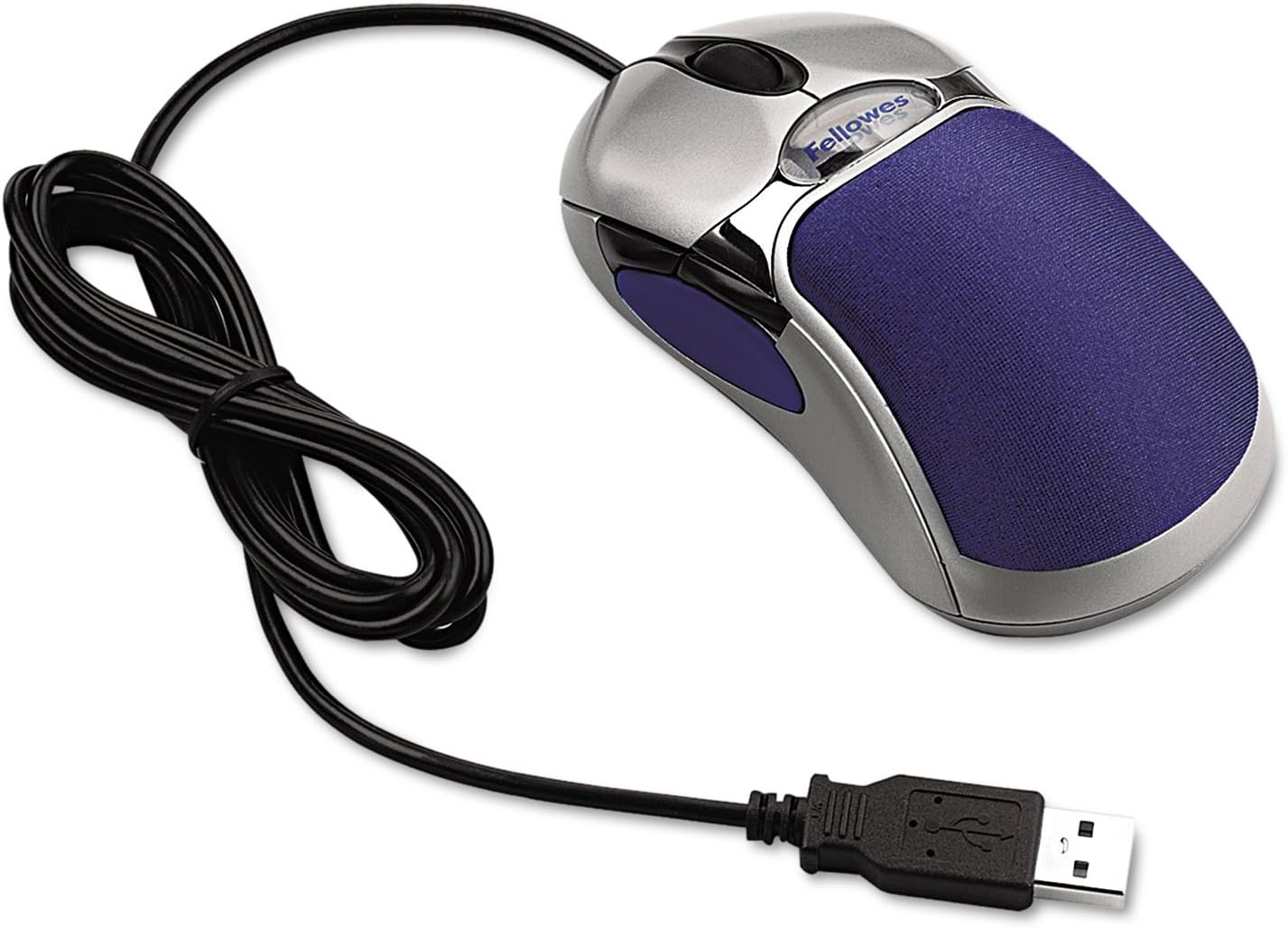 Amazon.com: Fellowes 98905 Desk Gel Mouse,5-Button,Corded,2-1/4-Inch x4 ...