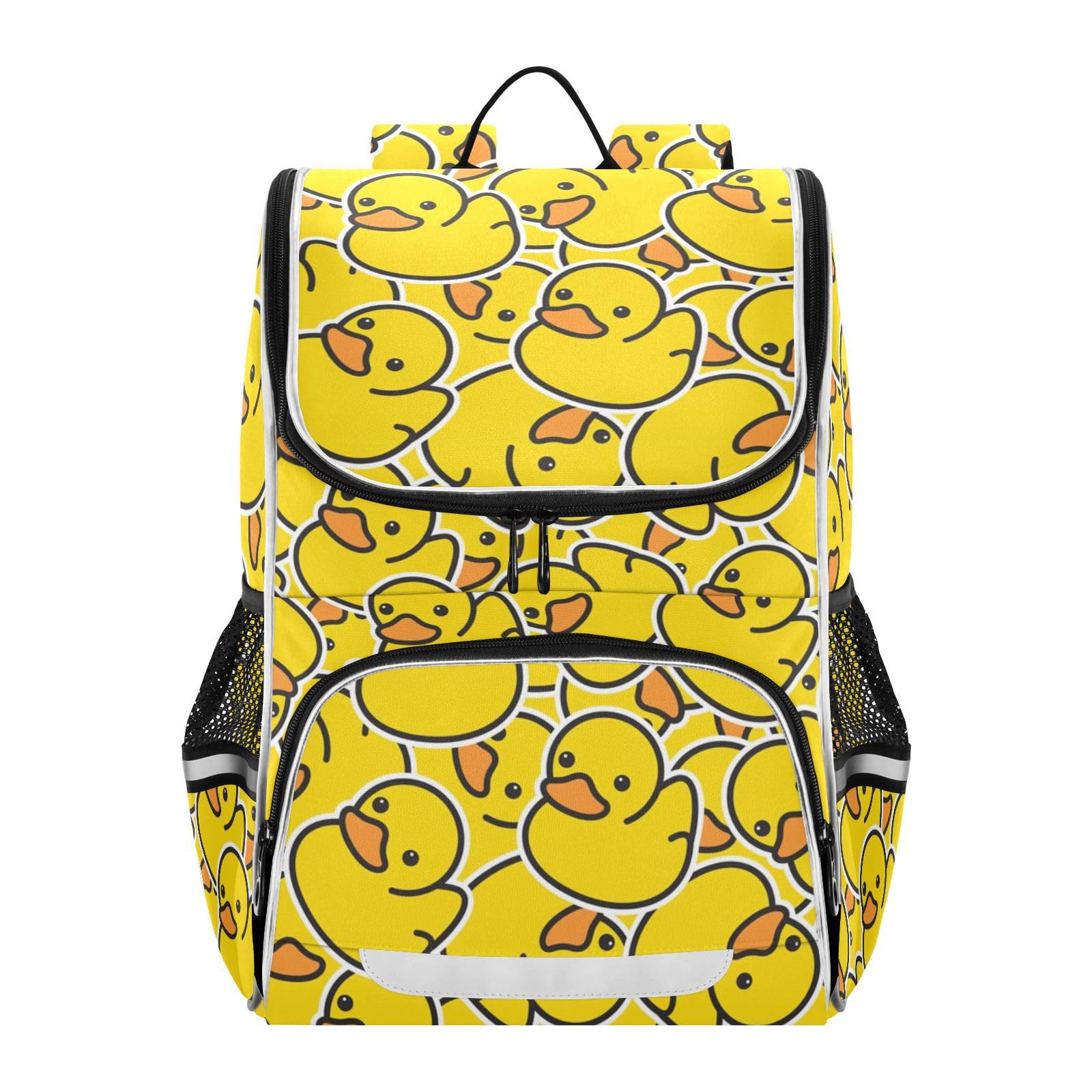 Amazon.com: Sletend Duck Backpack Large Capacity Printing Student ...