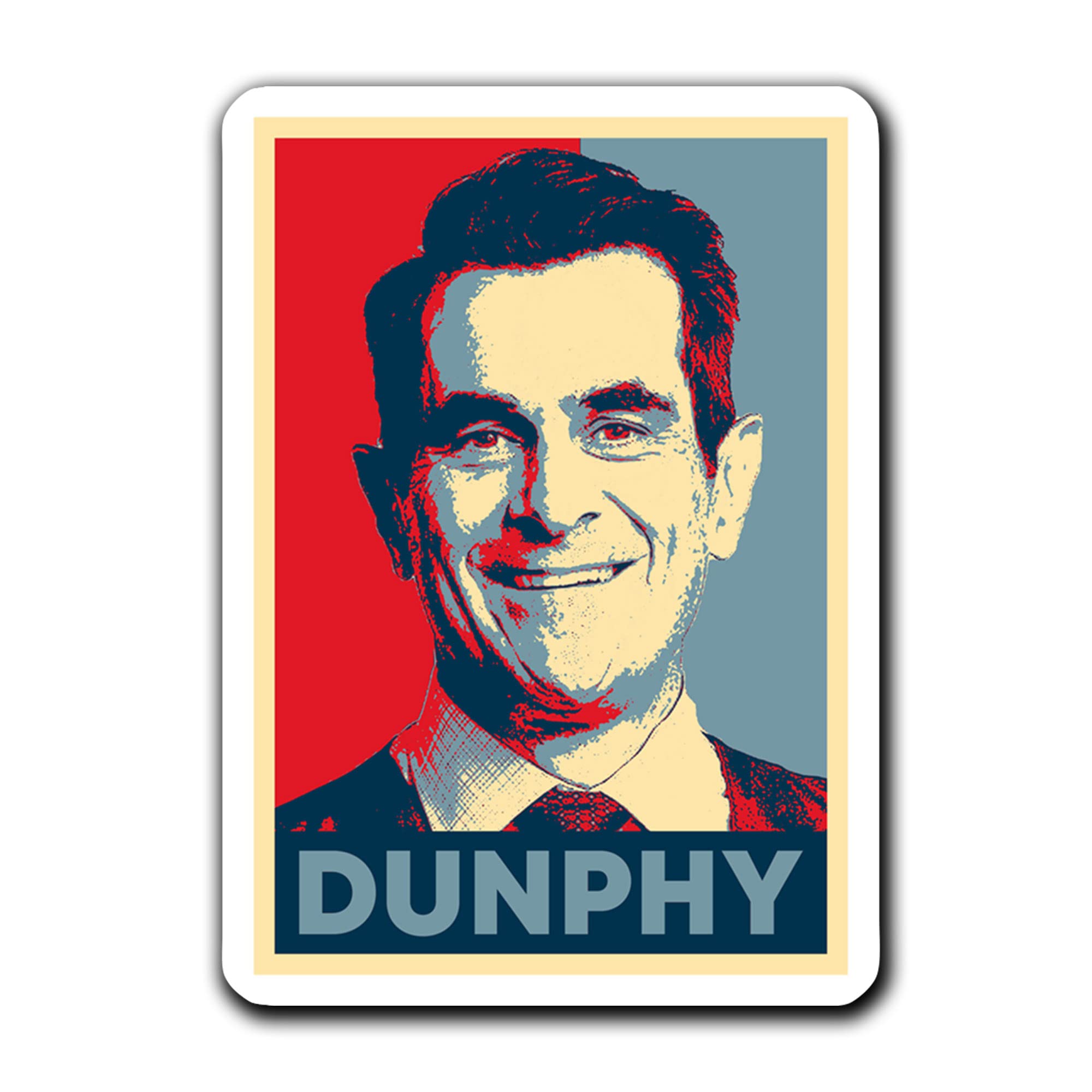 Amazon.com: Phil Dunphy Modern Family Hope Sticker 5" : Electronics