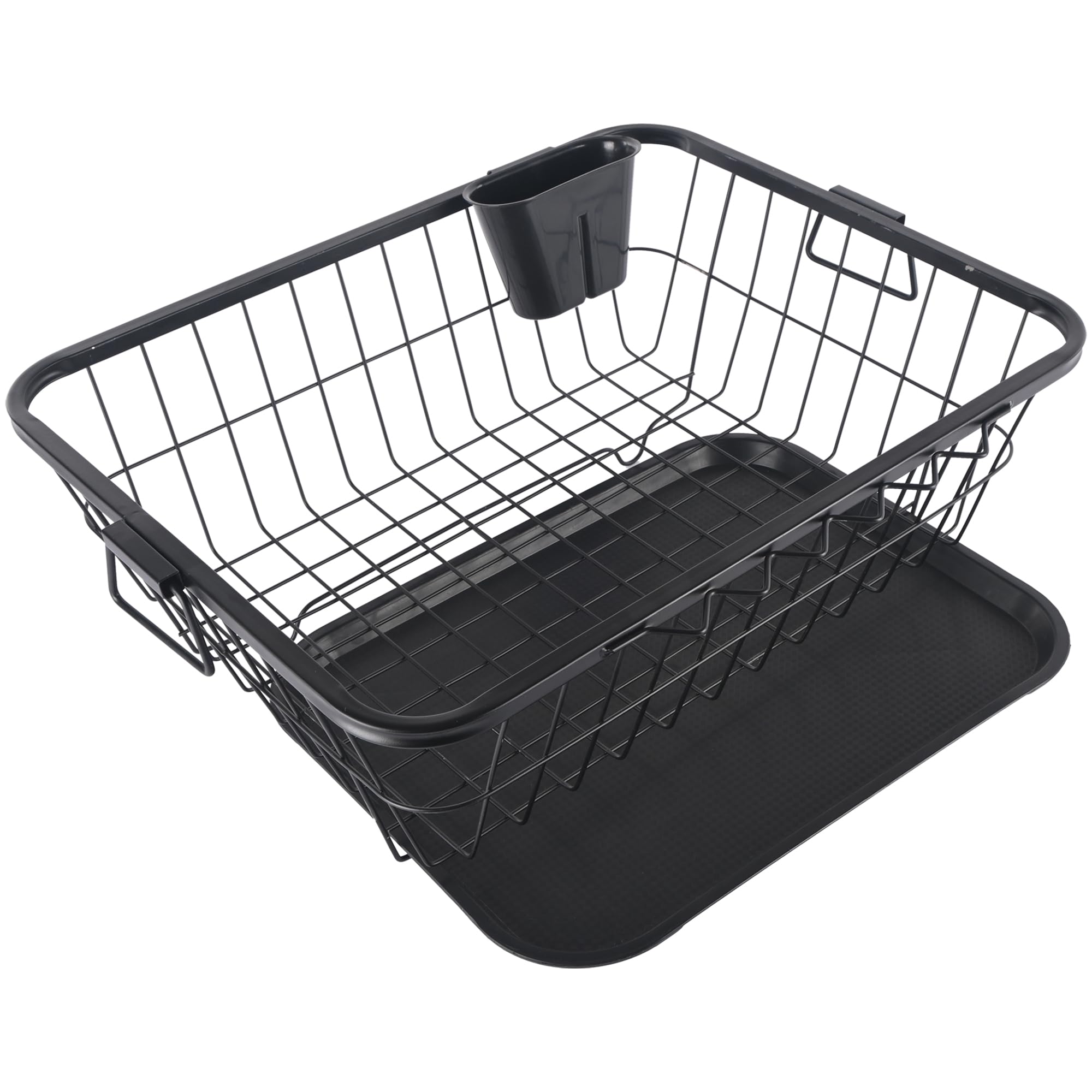 Kuber Industries Stainless Steel Dish Drying Rack For Kitchen With ...