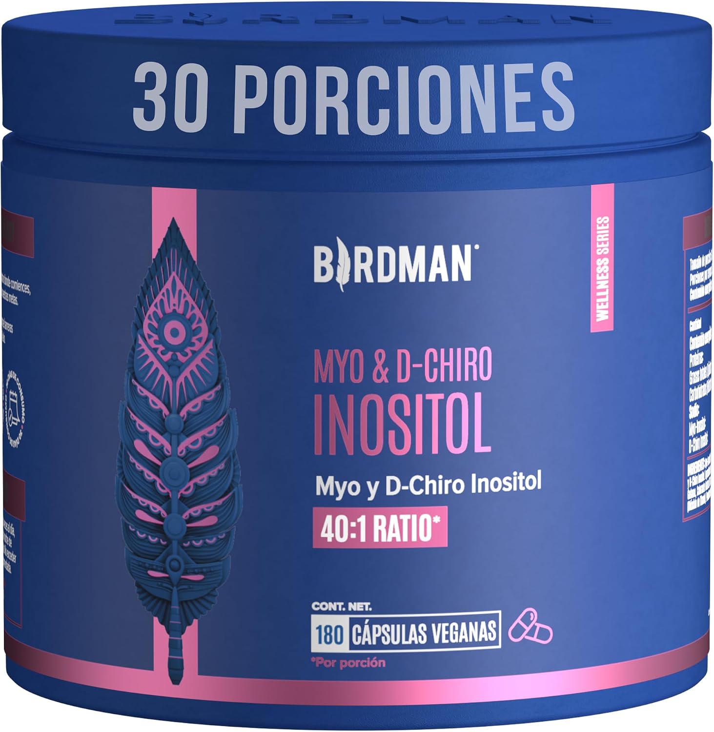 Birdman Myo & D-Chiro Inositol 4100 mg | Proporción 40:1 | Sin Aditivos ...
