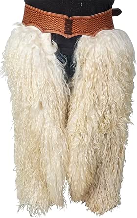 Amazon.com: Super Deluxe Angora Wooly Chaps: Adult G6381 : Automotive