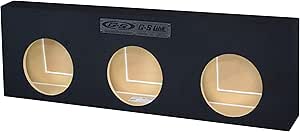 Amazon.com: Generic 10"" Triple Sealed Shallow Mount Sub Box Slim ...
