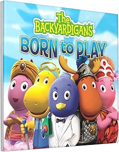 Amazon.com: Pobecan The Anime Backyardigans Wall Art Canvas Painting ...