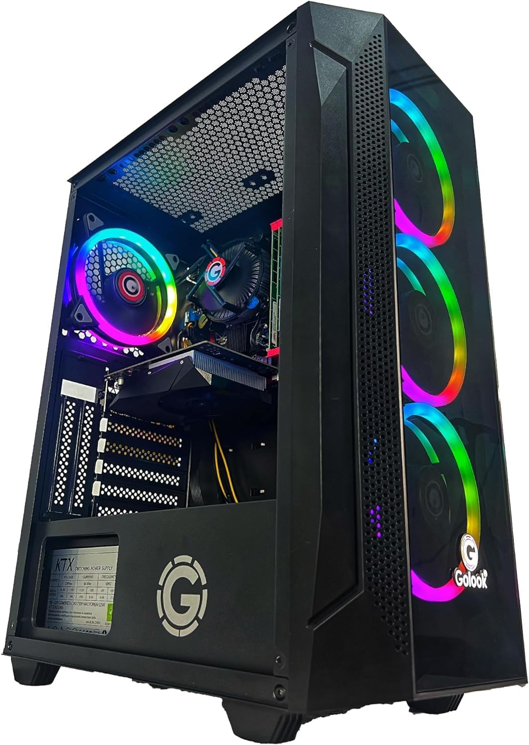 EMCA4 Computer Gaming PC Assemblato Fisso Ryzen 7 5700X - RTX 4060 8GB ...