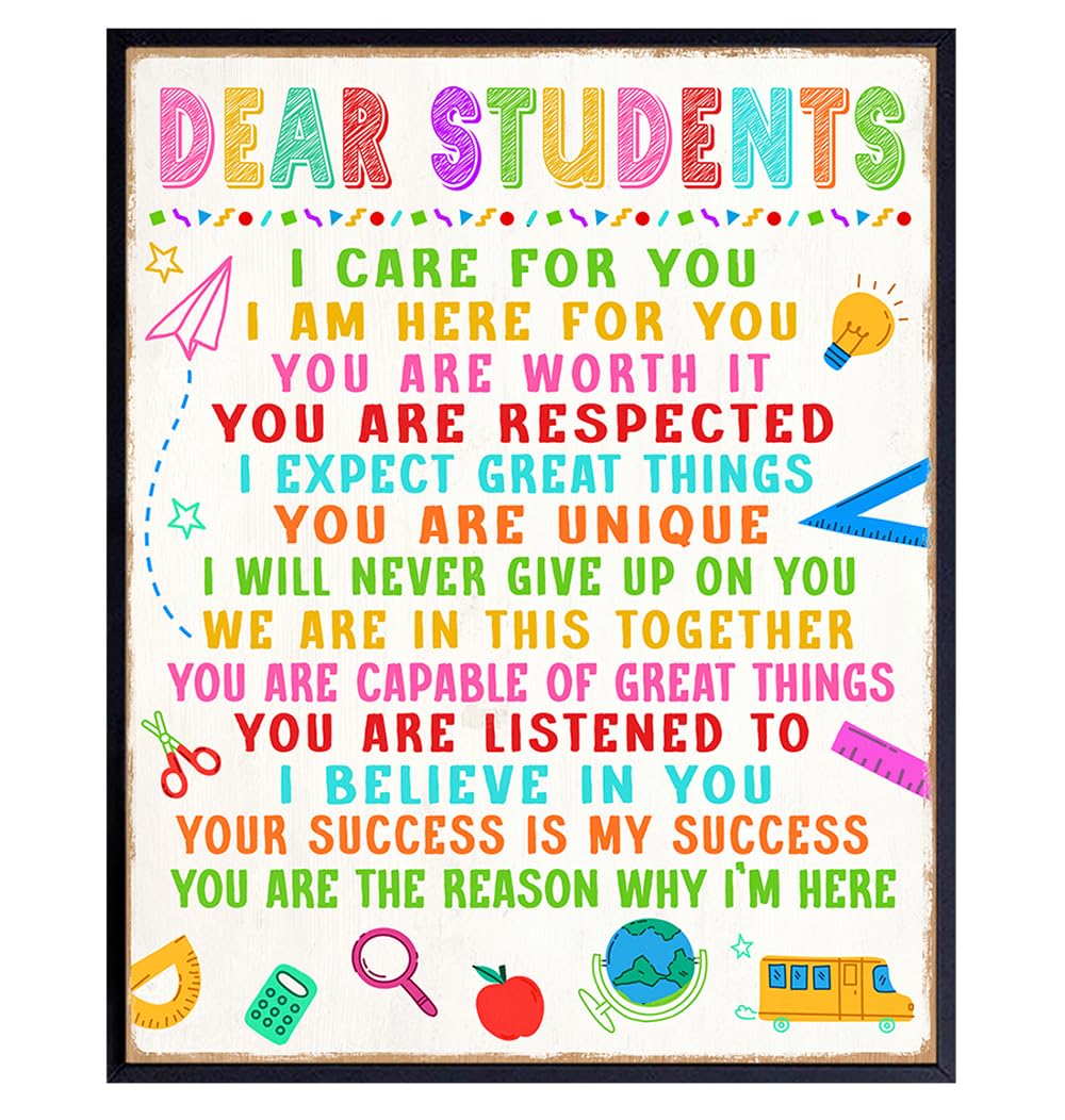 Amazon.com: Kids Preschool Kindergarten Classroom Decor - Teacher Gifts ...